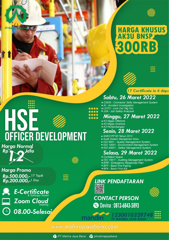 HSE Officer Development Program - Mahira Jaya Bana