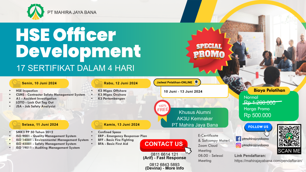 HSE Officer Development Program - Mahira Jaya Bana