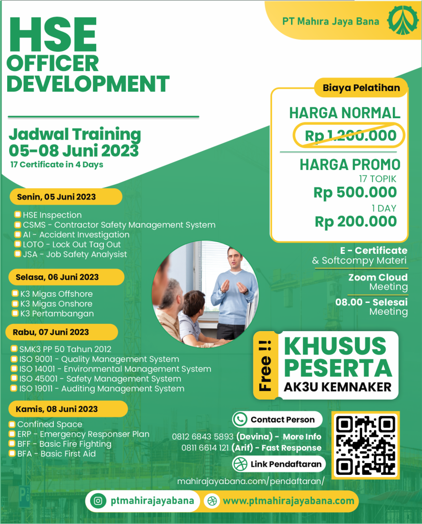 HSE Officer Development Program - Mahira Jaya Bana
